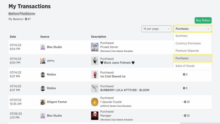 How much have I spent on Roblox? How to check purchase history - Pro ...