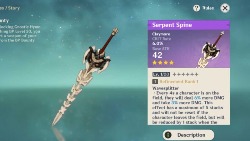 Genshin Impact: Best Battle Pass Weapon Choice - Every option, ranked ...
