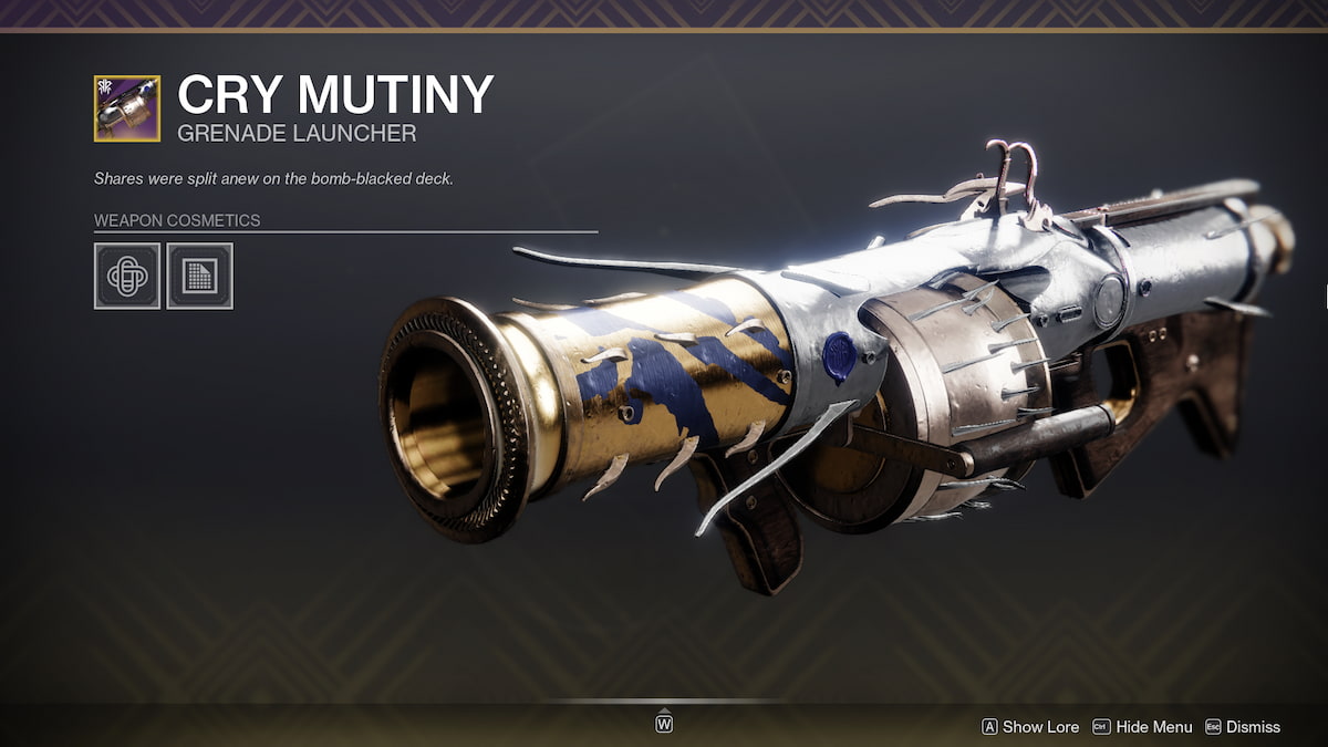 How to get Cry Mutiny in Destiny 2 | Pro Game Guides