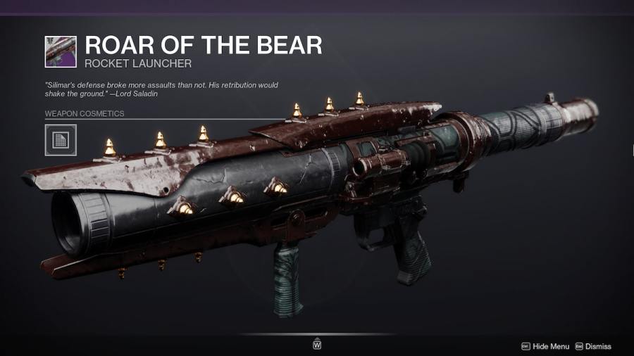 Destiny 2 – Roar of the Bear god roll and best perks | Pro Game Guides