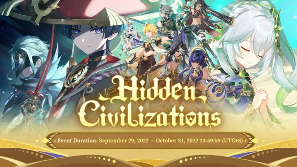 Genshin Impact Hidden Civilizations HoYoLAB web event guide | Pro Game ...