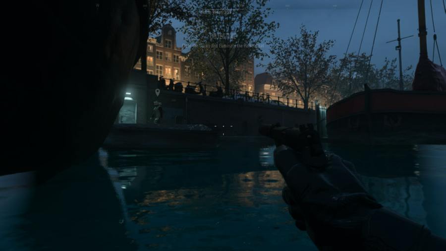 How to get to the barge without being seen in 'Wetwork' - MW2 Campaign ...