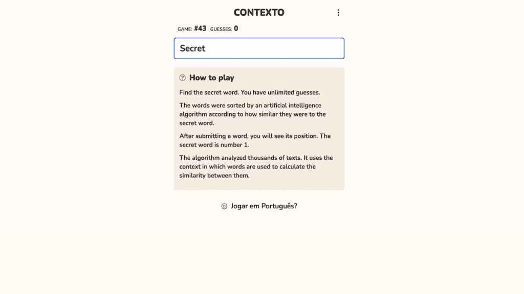How to play Contexto – Another word-guessing game | Pro Game Guides