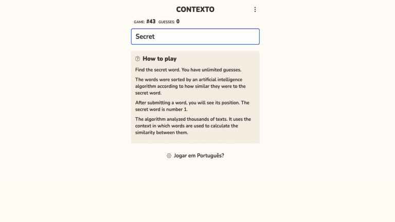 How to play Contexto – Another word-guessing game | Pro Game Guides