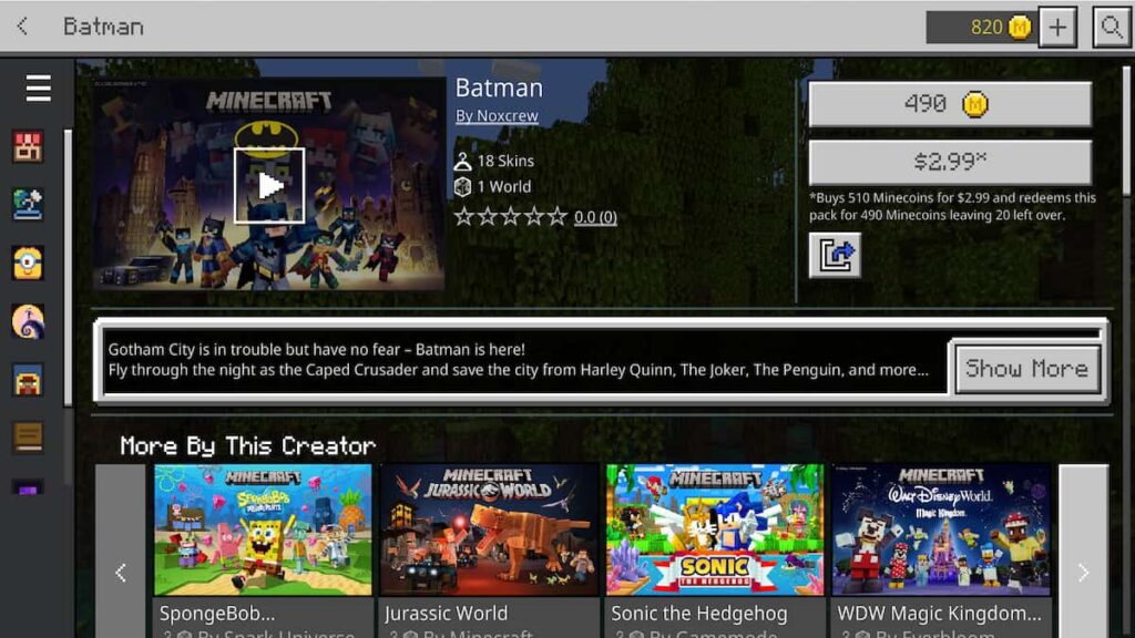 Minecraft Batman DLC Цена и как скачать - Game News Weekend
