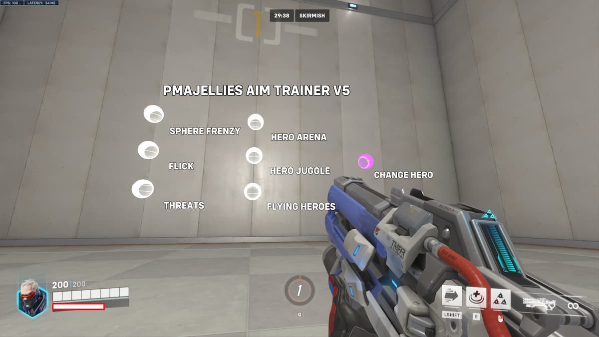 Best Overwatch 2 custom game codes for aim training | Pro Game Guides