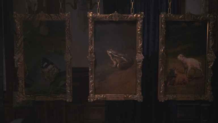 Resident Evil Shadows of Rose Animal Painting Gallery Puzzle Solution ...
