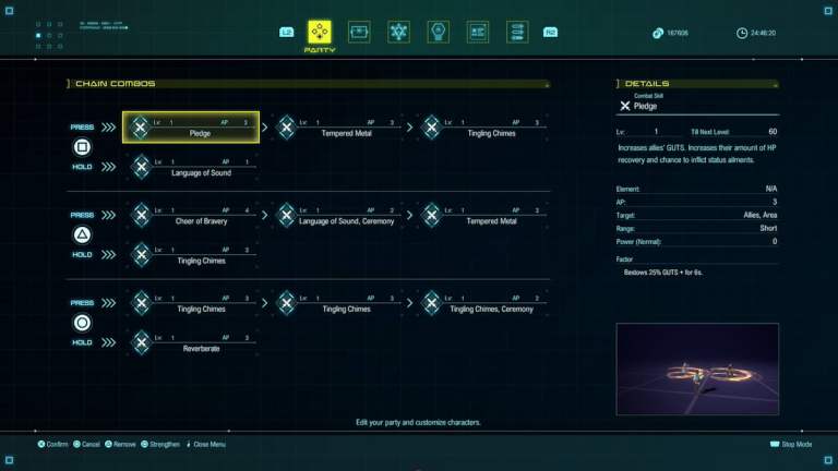 Do allies use Chain Combos in Star Ocean Divine Force? | Pro Game Guides