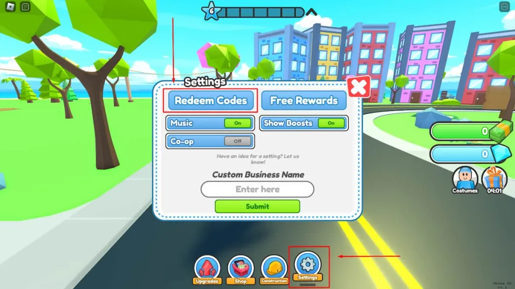 Busy Business Codes | Pro Game Guides
