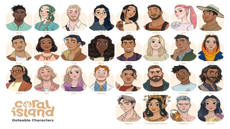 All romanceable characters in Coral Island | Pro Game Guides