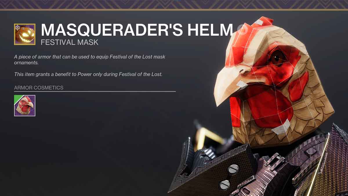 Destiny 2 - Best Festival of the Lost Masks & Costumes Of All Time ...