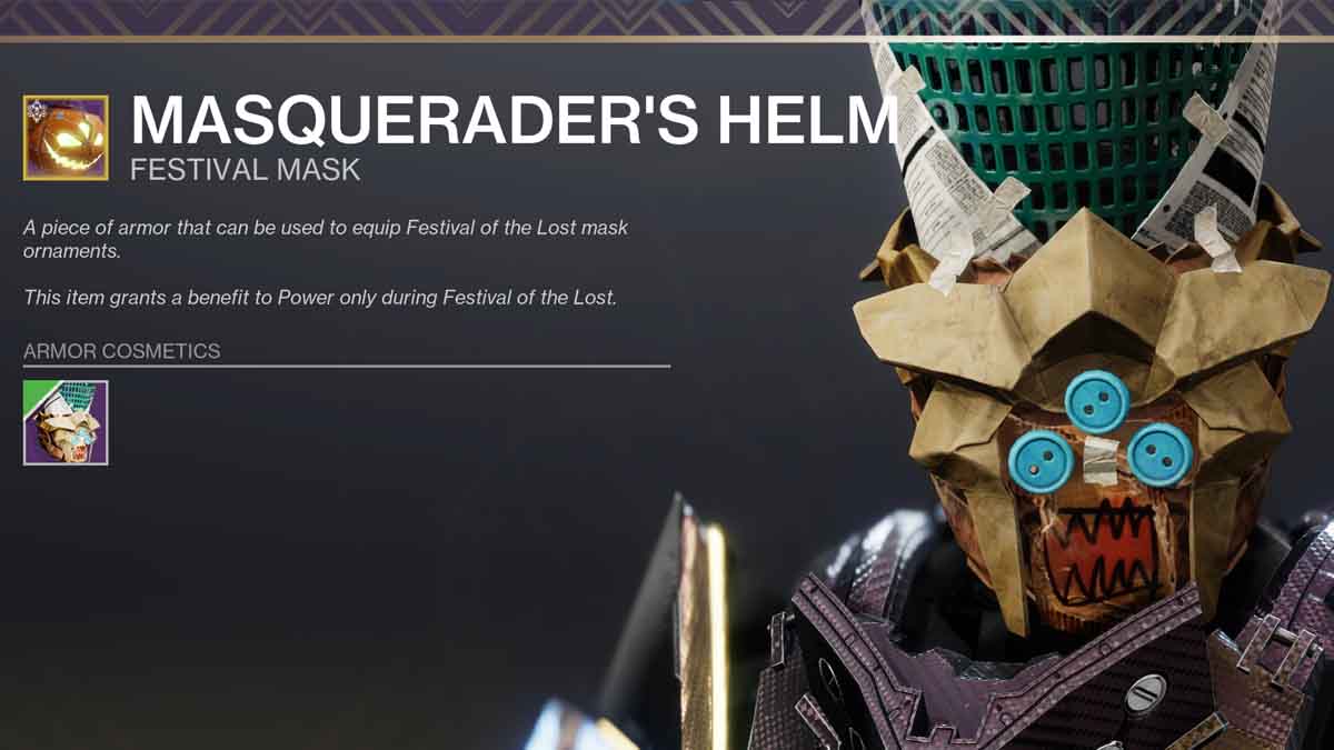 Destiny 2 - Best Festival of the Lost Masks & Costumes Of All Time | Pro Game Guides