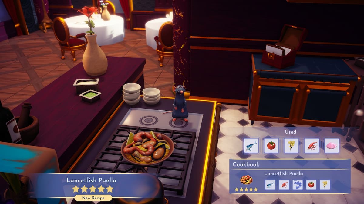 How to make Lancetfish Paella in Disney Dreamlight Valley | Pro Game Guides