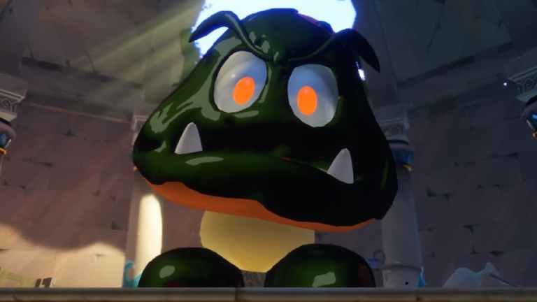 How to beat the Truly Ginormous Goomba in Mario + Rabbids Sparks of ...