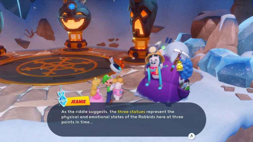 How to solve the Riddle of Pristine Peaks in Mario + Rabbids Sparks of ...