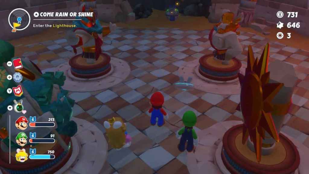 How to solve the Riddle of the Sunrise Temple in Mario + Rabbids Sparks ...