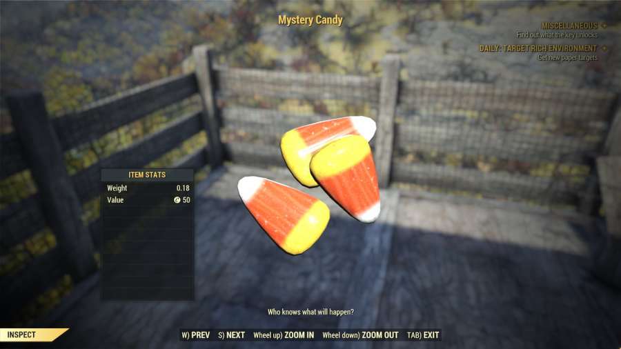 Mystery Candy in Fallout 76 - Effects and How to Get | Pro Game Guides