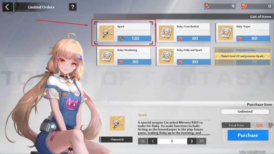 How to get Spark in Tower of Fantasy | Pro Game Guides
