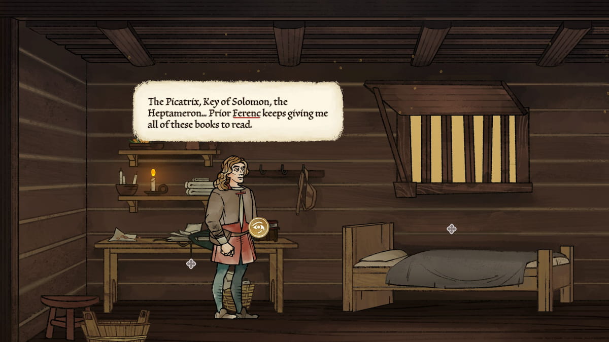 What do red underlined words mean in Pentiment? | Pro Game Guides