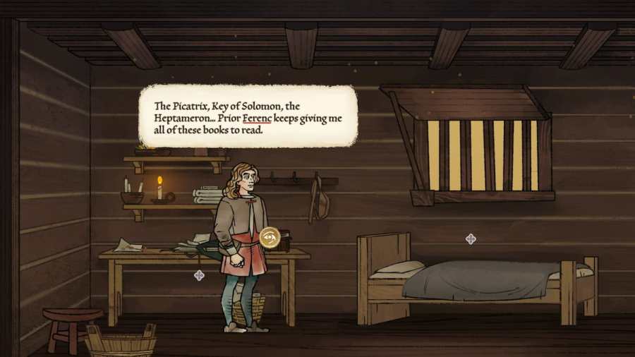 What do red underlined words mean in Pentiment? | Pro Game Guides