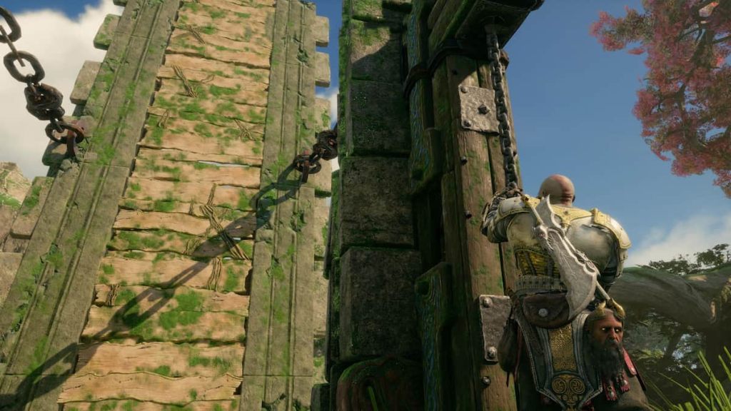 How to lower the drawbridge at Cliffside Ruins in God of War Ragnarok ...