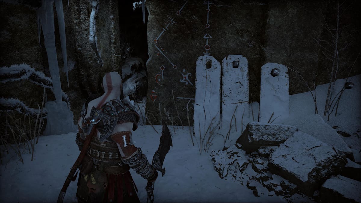 How to get the red chest behind the gate in the Lower Wildwoods in God ...