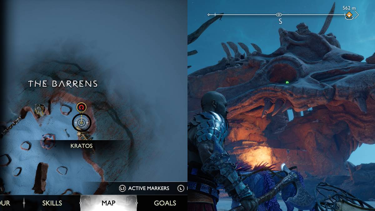 Where to find Odin's Ravens in The Barrens in God of War Ragnarök | Pro ...