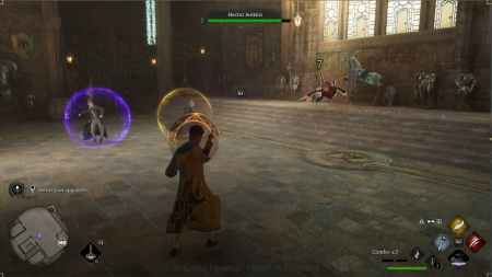 New Hogwarts Legacy gameplay shows combat magic, Protego shields and more | Pro Game Guides