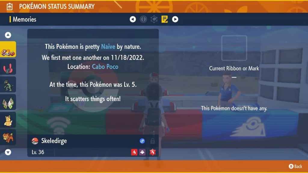 How to find a Pokémon's Nature in Pokémon Scarlet and Violet | Pro Game ...
