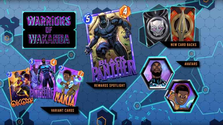 Marvel Snap Season Pass: Warriors of Wakanda – All New Cards and ...