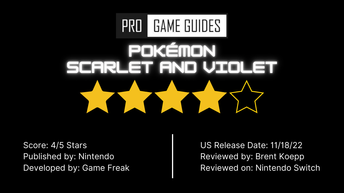 Pokémon Scarlet & Violet Review: A beautifully flawed treasure hunt ...