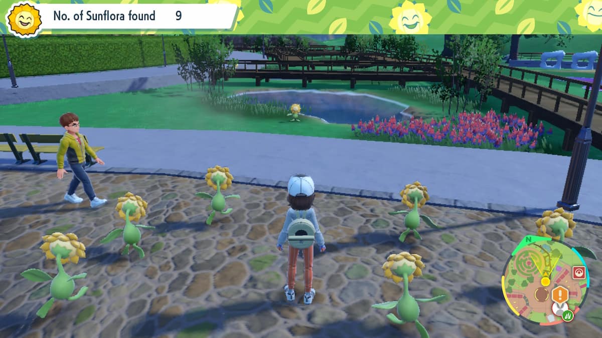 Where to find the 10 Sunflora in Pokémon Scarlet & Violet | Pro Game Guides