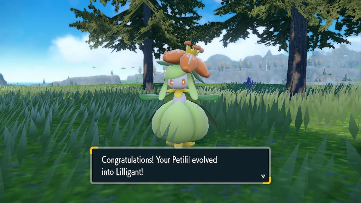 How to evolve Petilil into Lilligant in Pokémon Scarlet & Violet | Pro ...