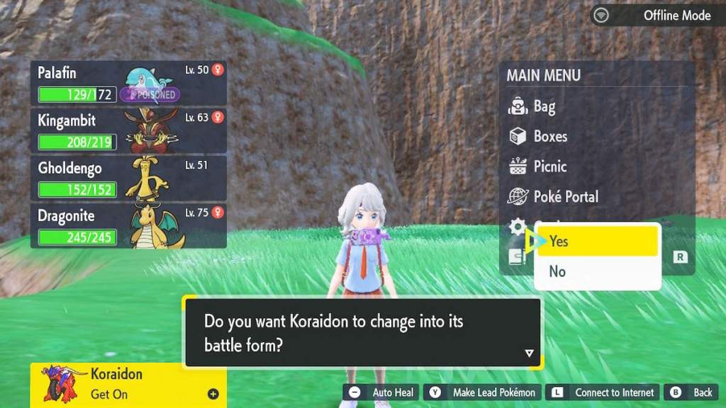 Can you use Koraidon and Miraidon in battle in Pokémon Scarlet & Violet ...