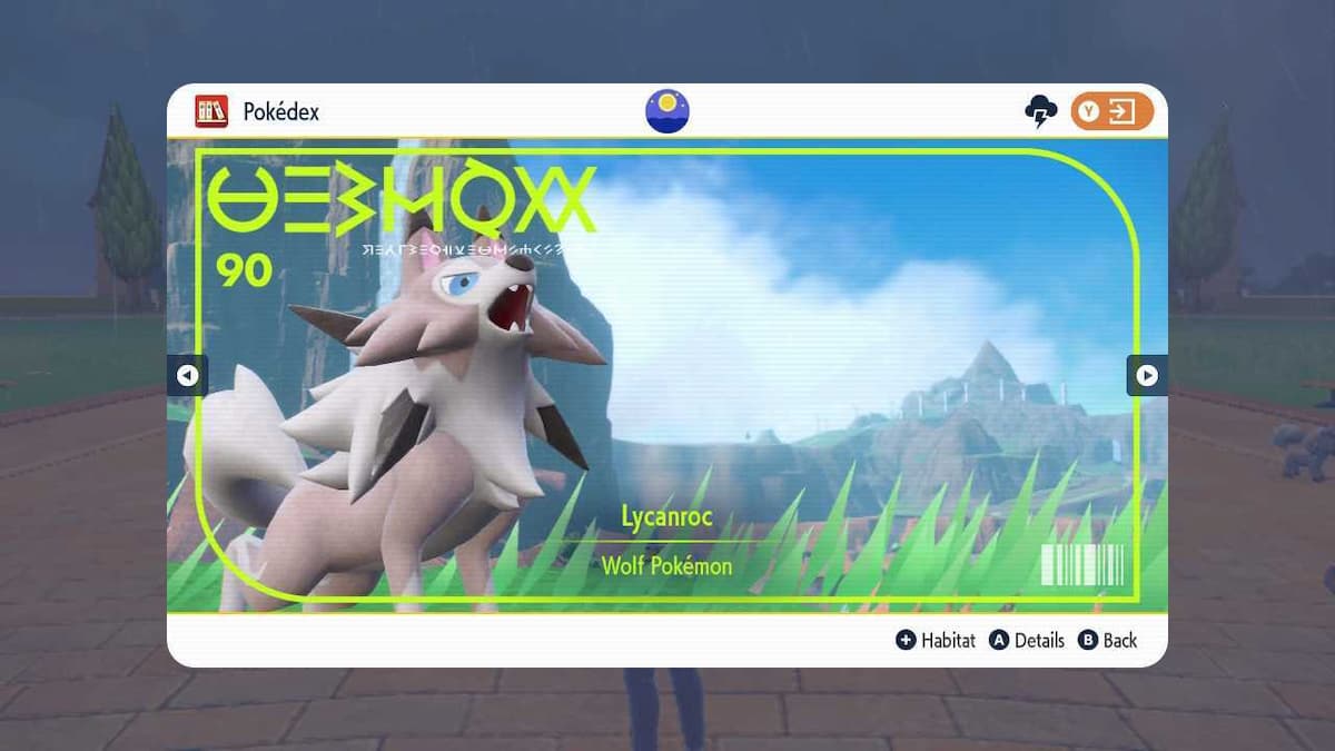 How to evolve Rockruff into Midday Lycanroc in Pokémon Scarlet & Violet ...