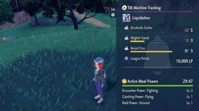 How to check current Meal Power status in Pokémon Scarlet & Violet ...