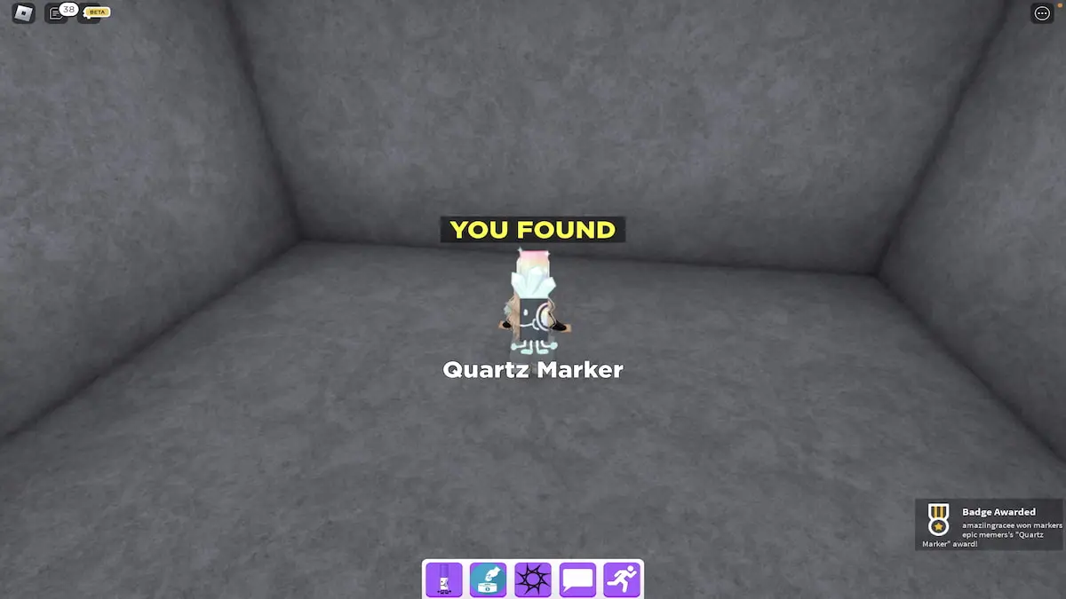 How to get the Quartz Marker in Find the Markers - Roblox | Pro Game Guides
