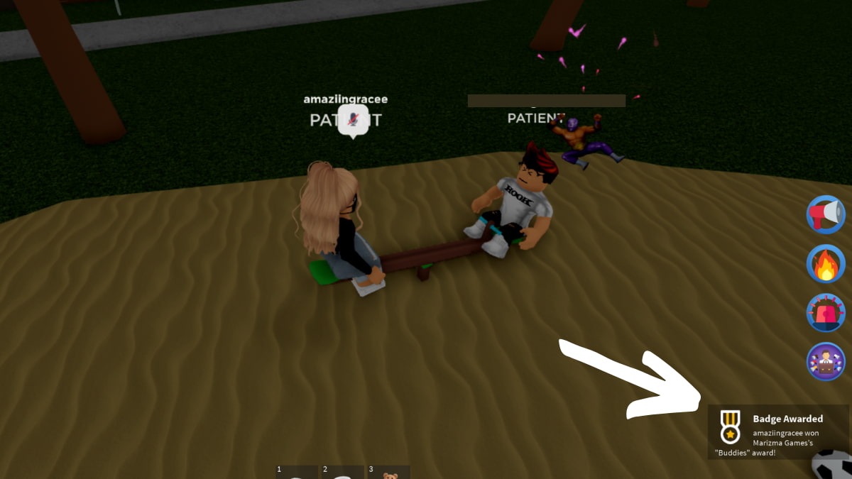 How to get the Buddies badge in Maple Hospital - Roblox | Pro Game Guides