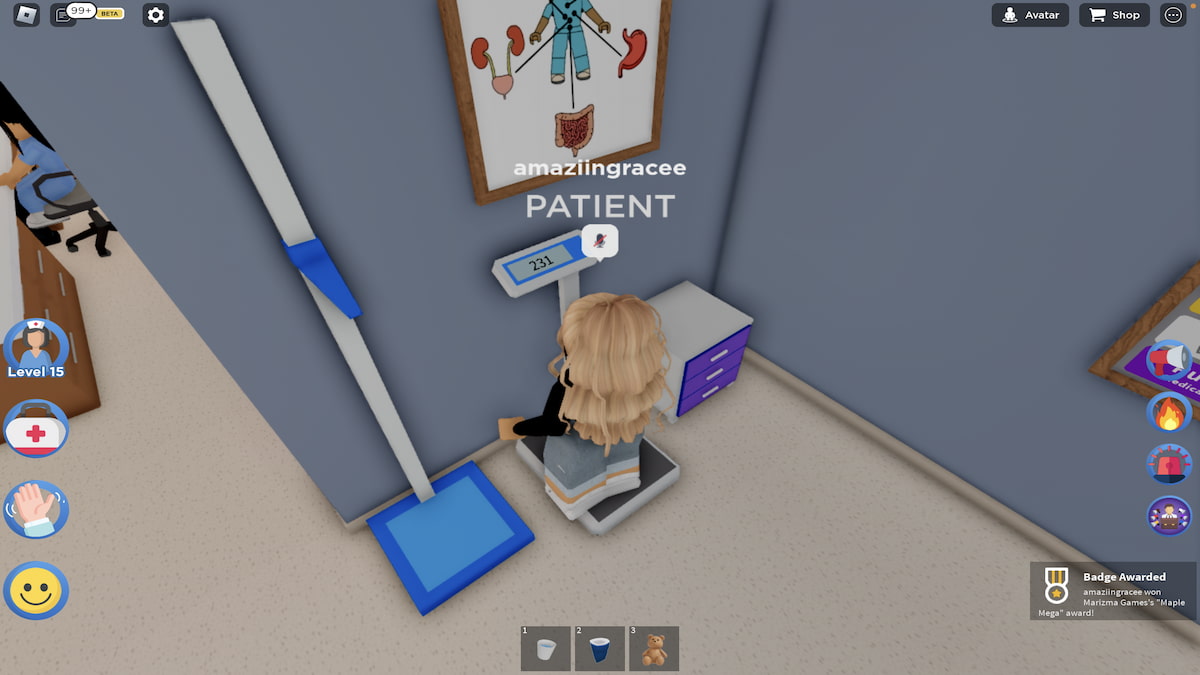 How to get the Maple Mega badge in Maple Hospital - Roblox | Pro Game Guides