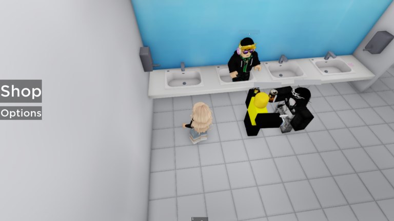 How To Get The Hey There Badge In Public Bathroom Simulator Roblox