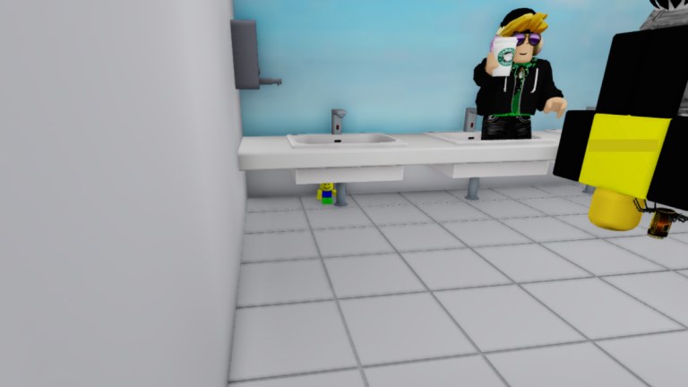 How to get the Hey there! badge in Public Bathroom Simulator - Roblox ...