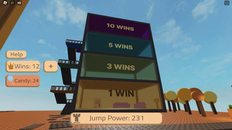 How to get the Arcade badge in Roblox but every second you get +1 Jump ...