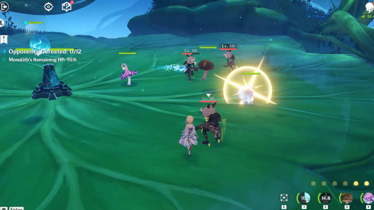 How to battle with fungi in the Genshin Impact Fabulous Fungus Frenzy ...