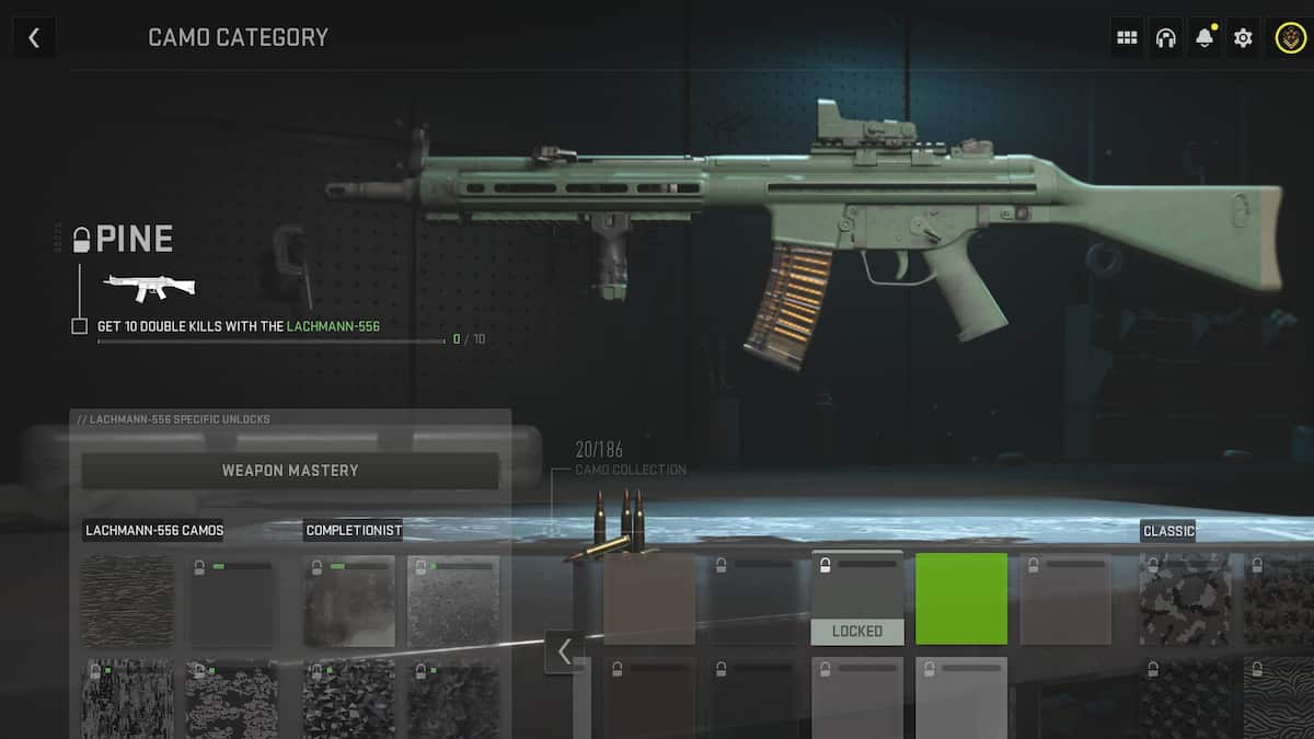 How to unlock the Pine camo in Call of Duty Modern Warfare 2 | Pro Game ...