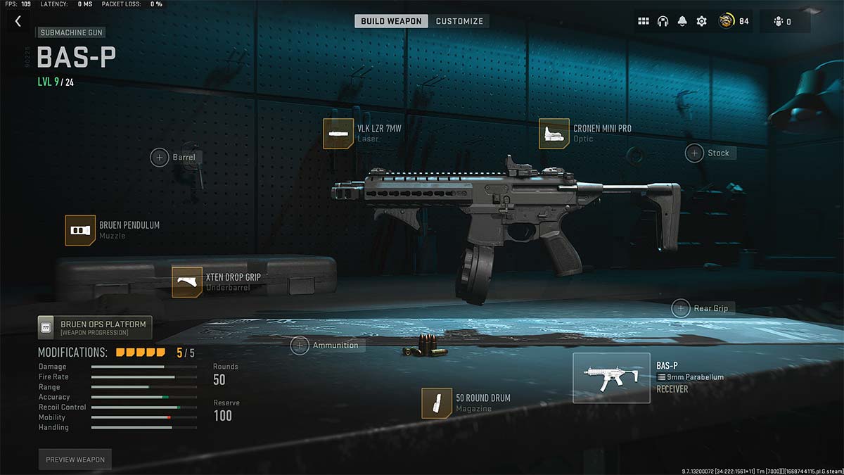 Best BAS-P Loadout and attachments in Modern Warfare 2 | Pro Game Guides