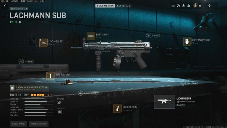 Best Lachmann Sub loadout and attachments in Warzone 2 | Pro Game Guides