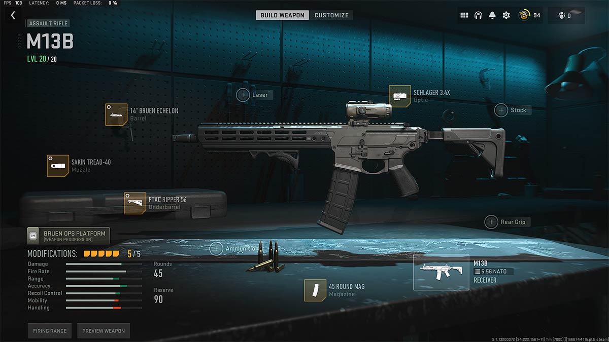 Best M13B loadout and attachments in Warzone 2 | Pro Game Guides