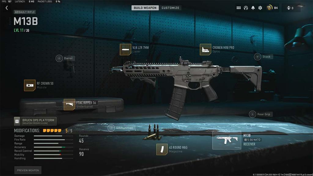 Best M13B Loadout and attachments in Modern Warfare 2 | Pro Game Guides