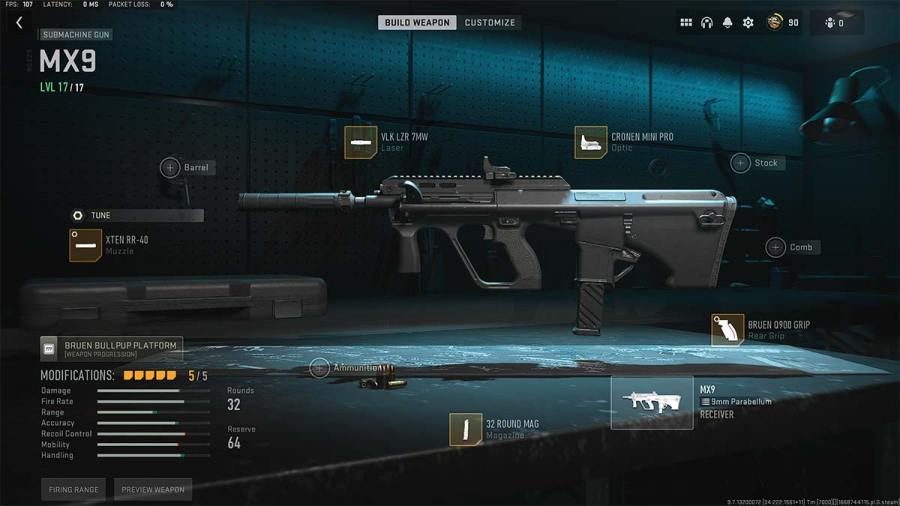 Best MX9 loadout and attachments in Warzone 2 | Pro Game Guides