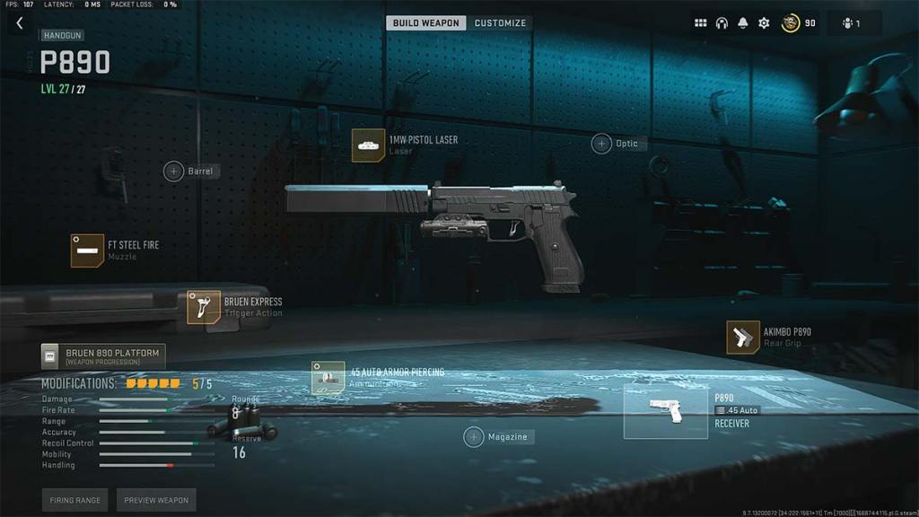 Best P890 loadout and attachments in Warzone 2 | Pro Game Guides